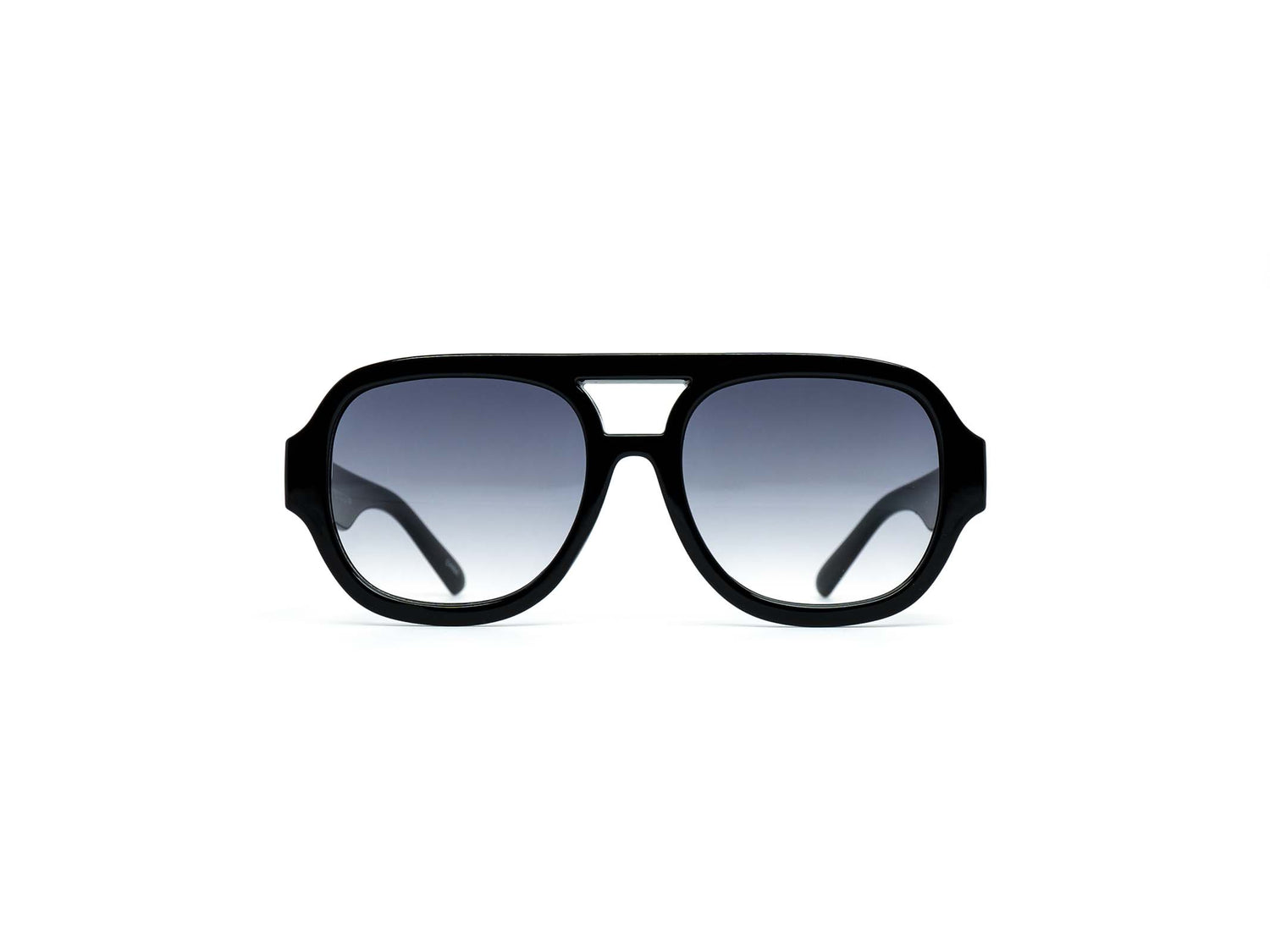 Off Grid - Modern Retro Blocky Aviator Sunglasses – PopShady Eyewear